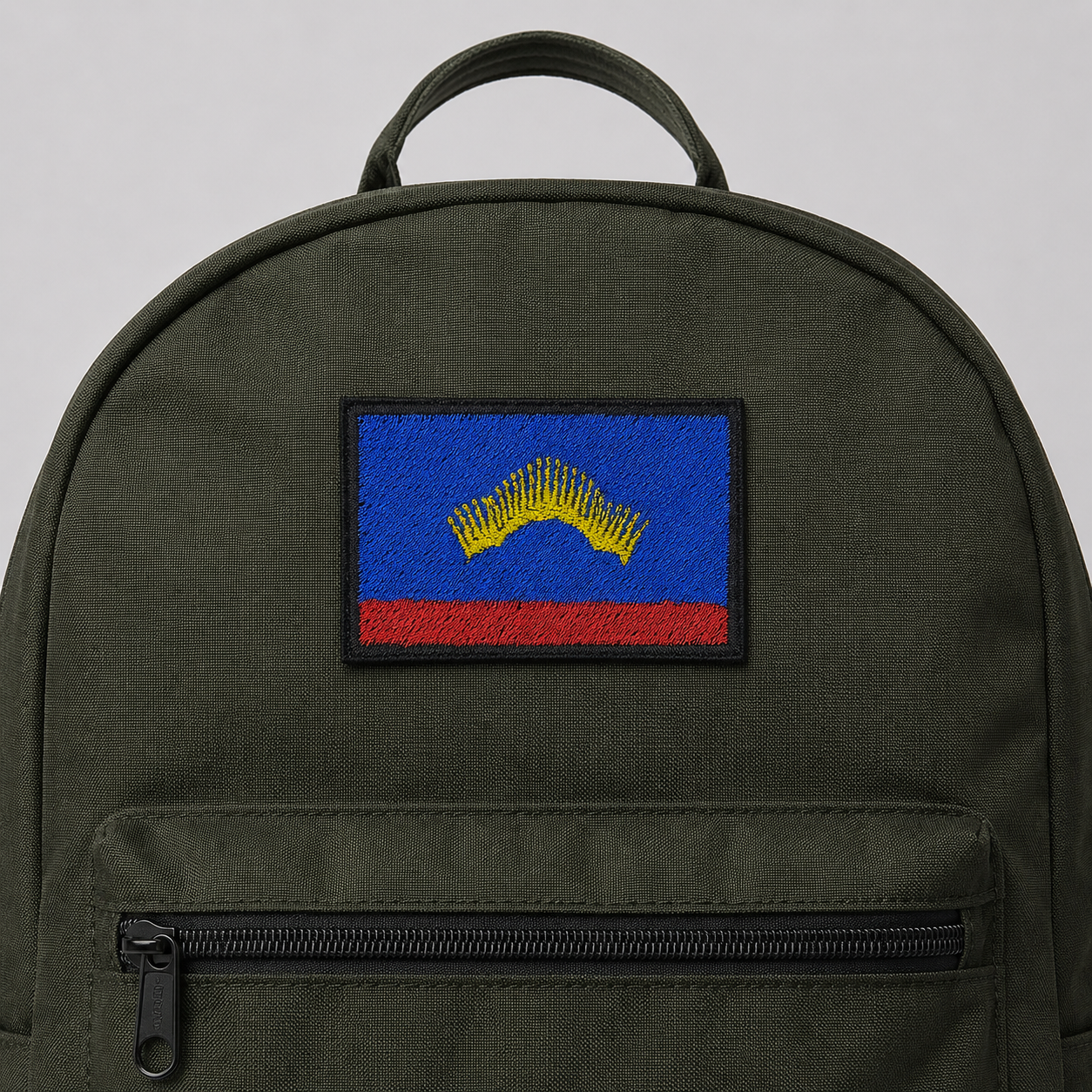 Нашивка, патч, шеврон "Флаг Мурманской области" 60x40mm PTC526