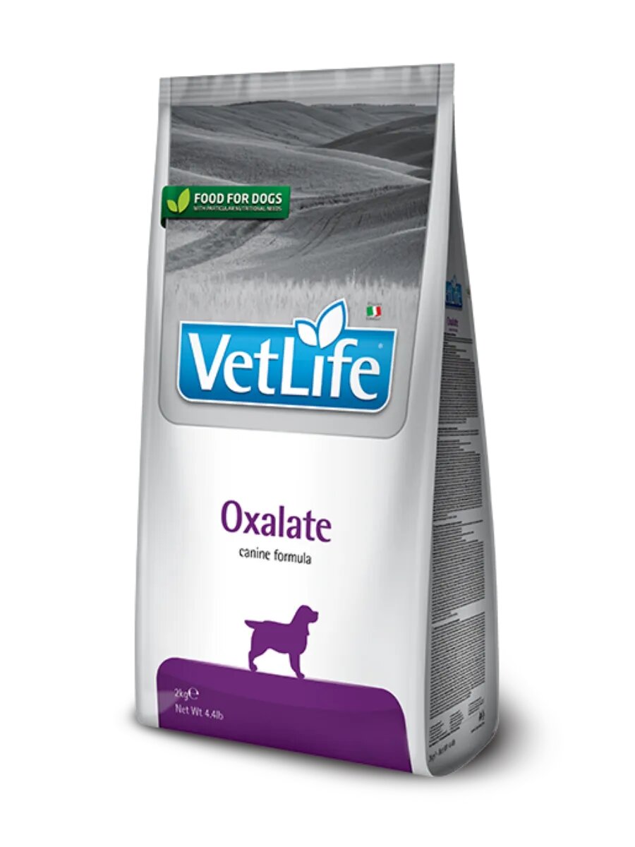 Сухой корм Farmina Vet Life Oxalate (Фармина) для собак для уменьшения образования цистиновых камней, 2 кг