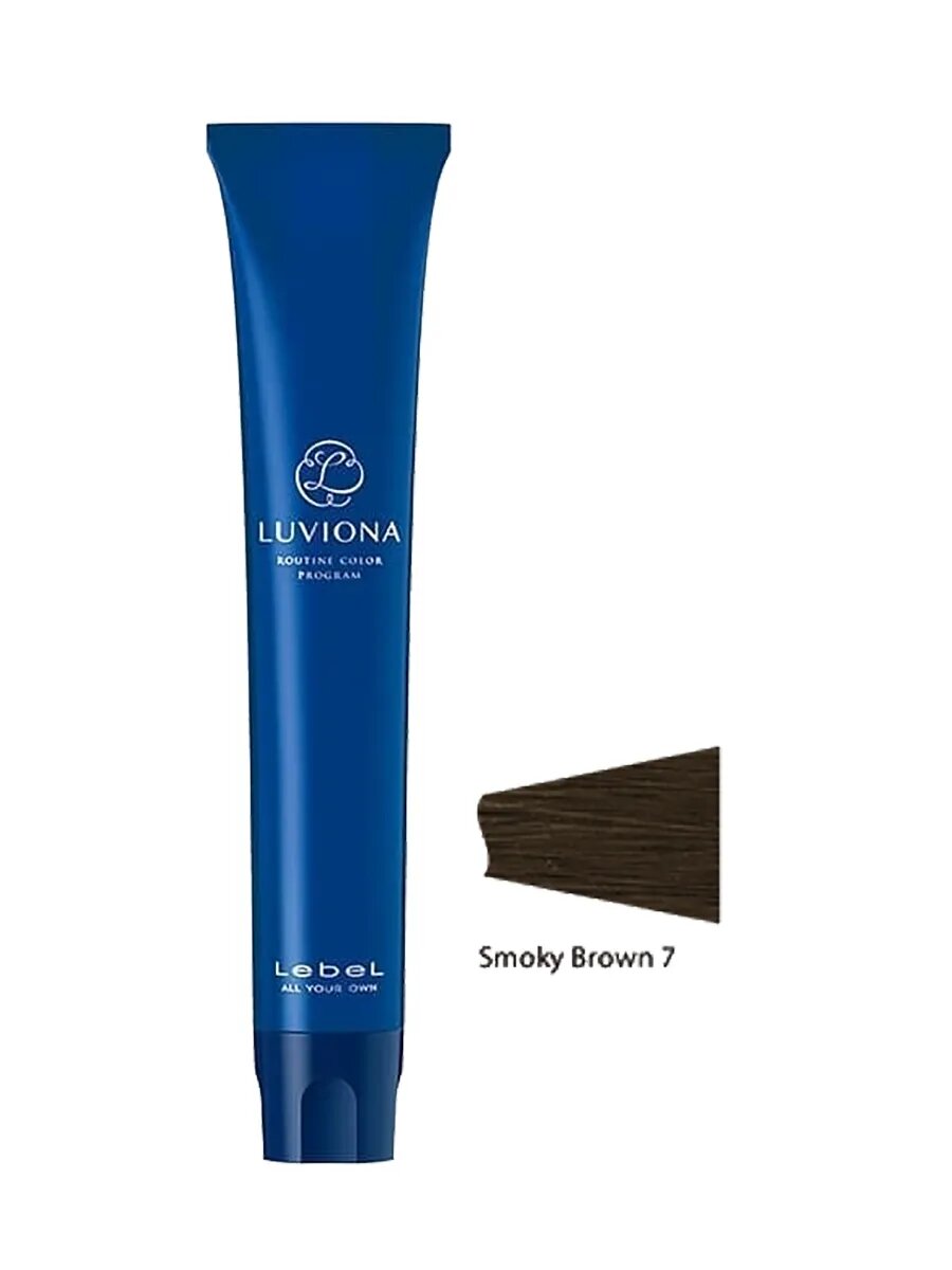 Lebel Краска для волос Luviona Smoky-Brown 7 80 г