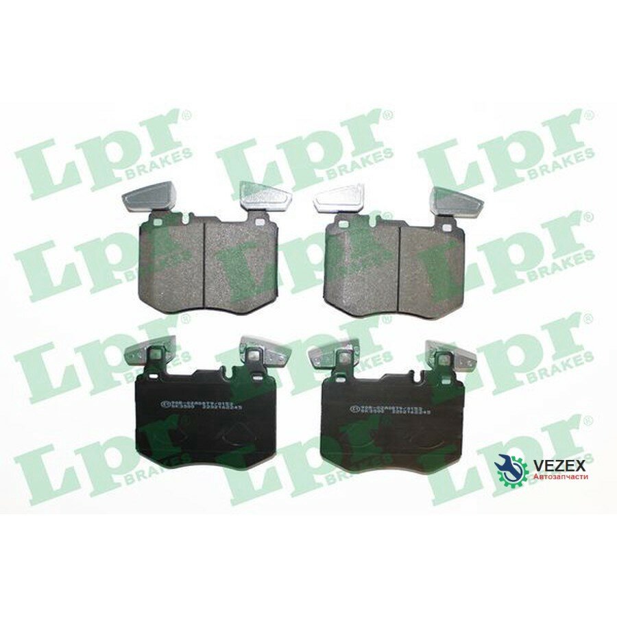 LPR 05P2245 Колодки тормозные MERCEDES GLC (X253) 15- передние 05P2245