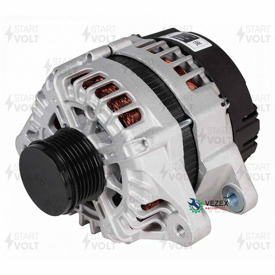 STARTVOLT LG0892 генератор! 12V 150A со шкивом и муфтой\Volvo S40 II/V50, Ford Focus 1.6TDCi/2.0TDCi 04>