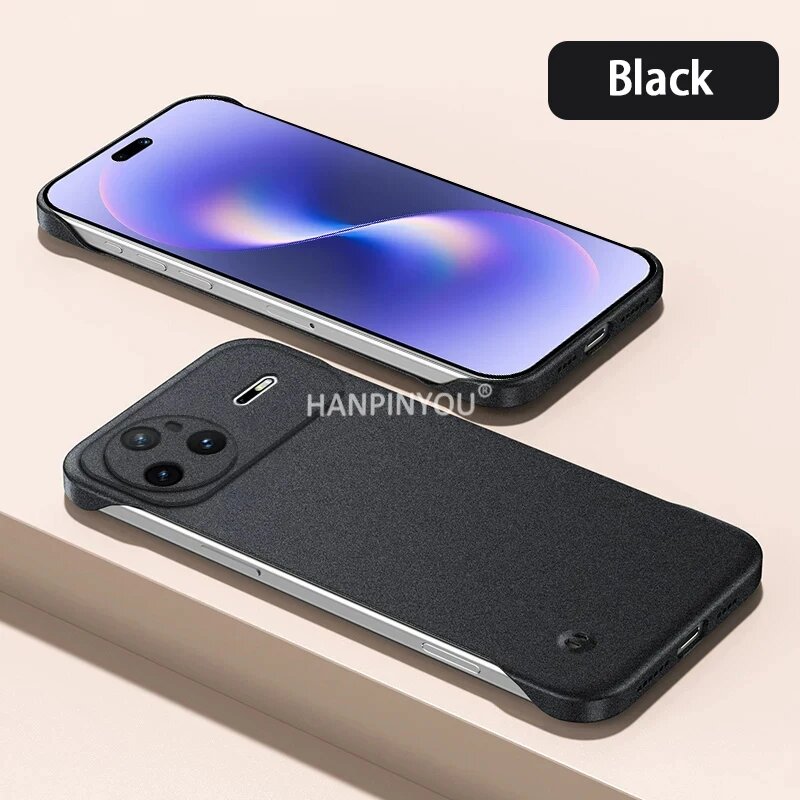 Черный матовый чехол для Huawei Nova 15 Pro