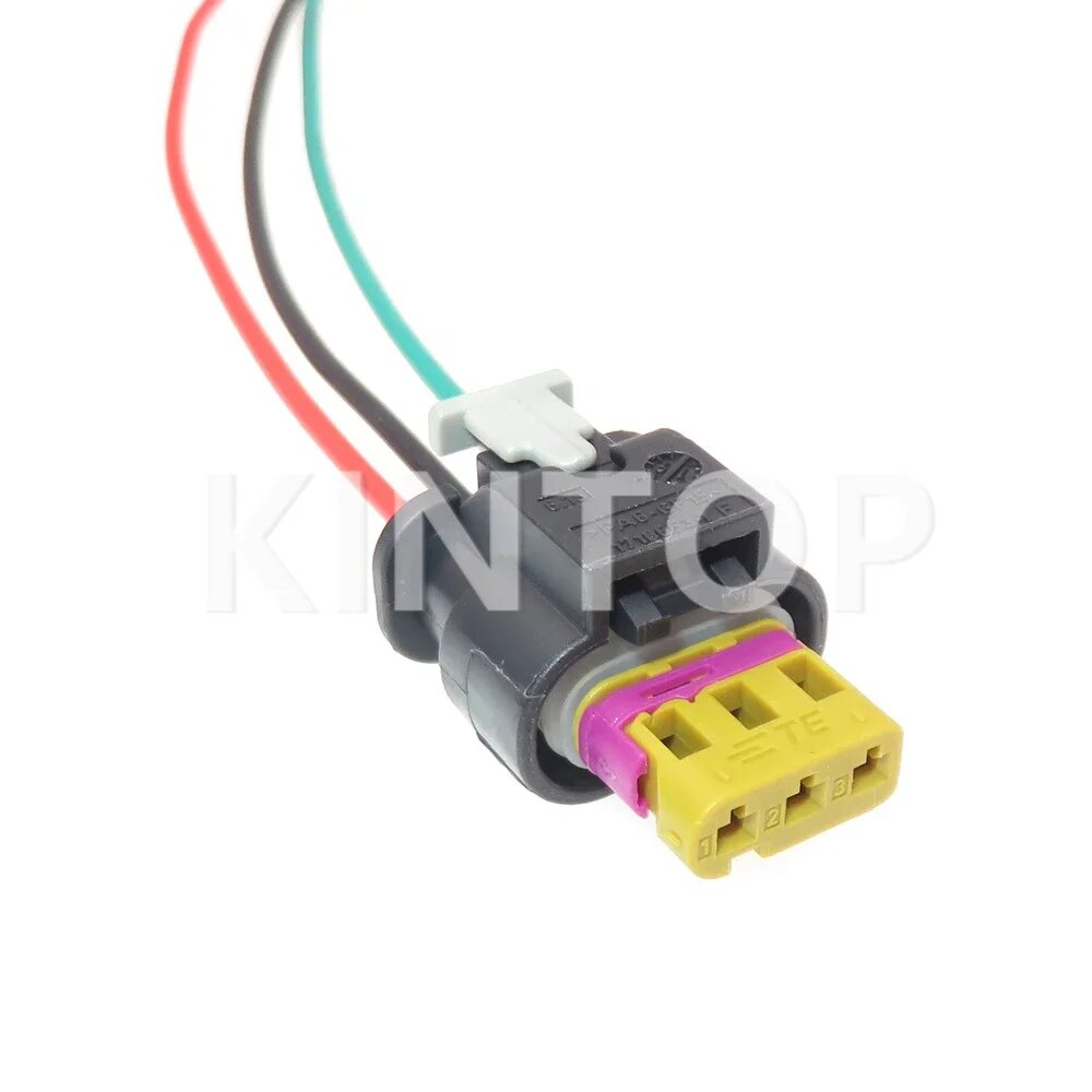 Водонепроницаемый разъем для автопроводки 3 контакта DJ7032F-1.2-21 1 Set With Wires