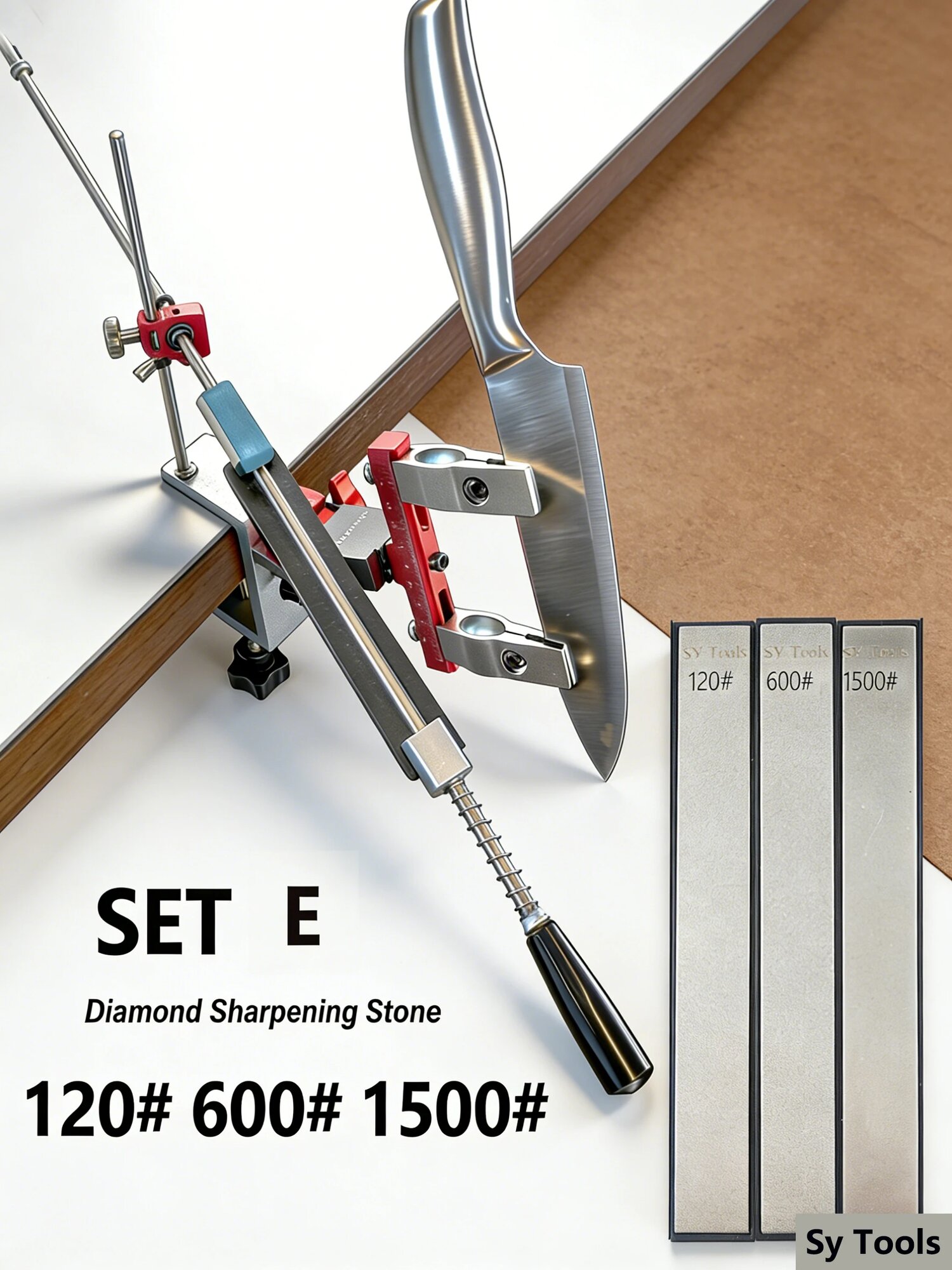 Точильный камень Sy Tools Set E 120/600/1500#