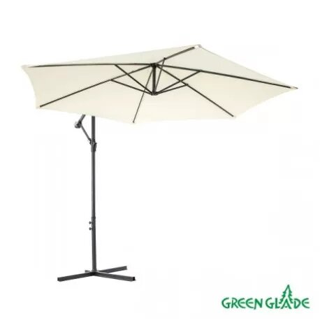 Зонт садовый Green Glade (8003) light brown