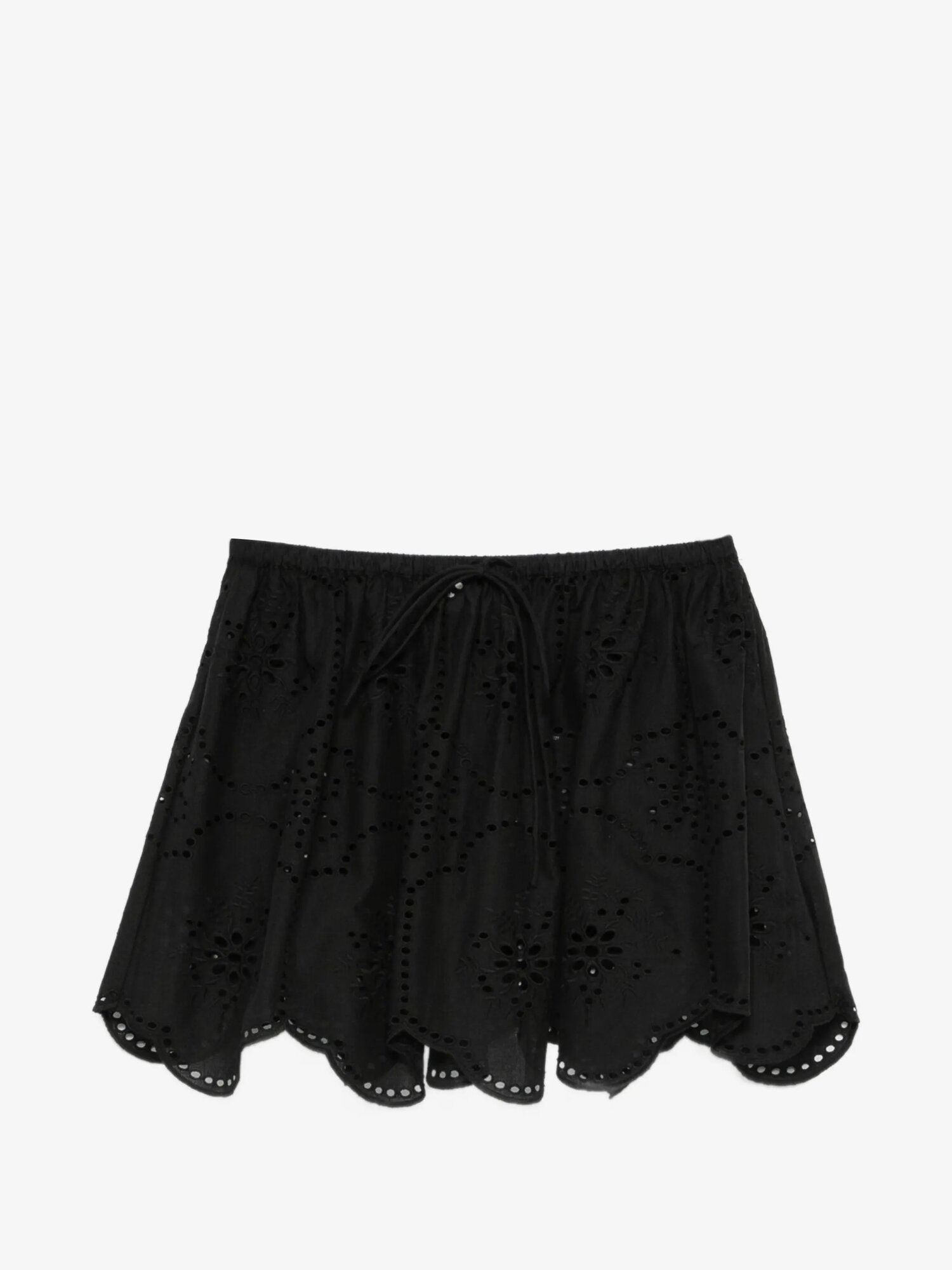 Юбка Broderie scalloped-hem mini skirt
