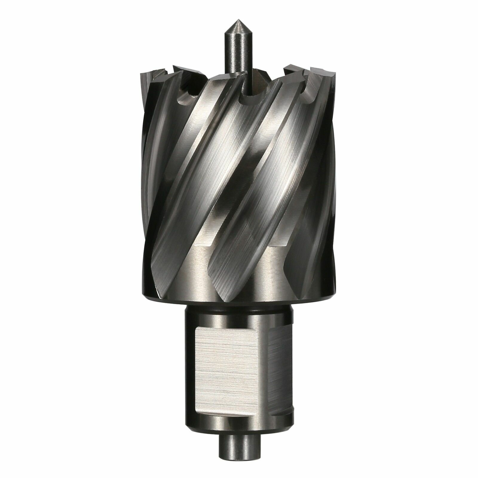 Сверло корончатое по металлу 34X30mm HSS Weldon 19mm из быстрорежущей стали / Кольцевая фреза по металлу