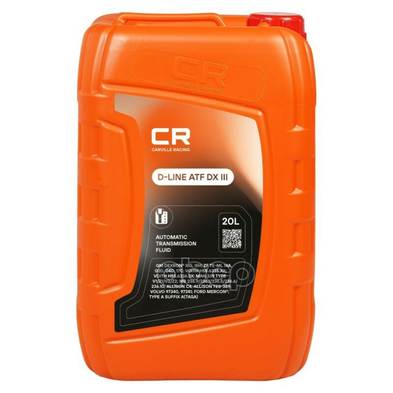D-LINE ATF DX III пл. ведро 20L (авт. транс. синт. масло) Carville Racing арт. L1G02018