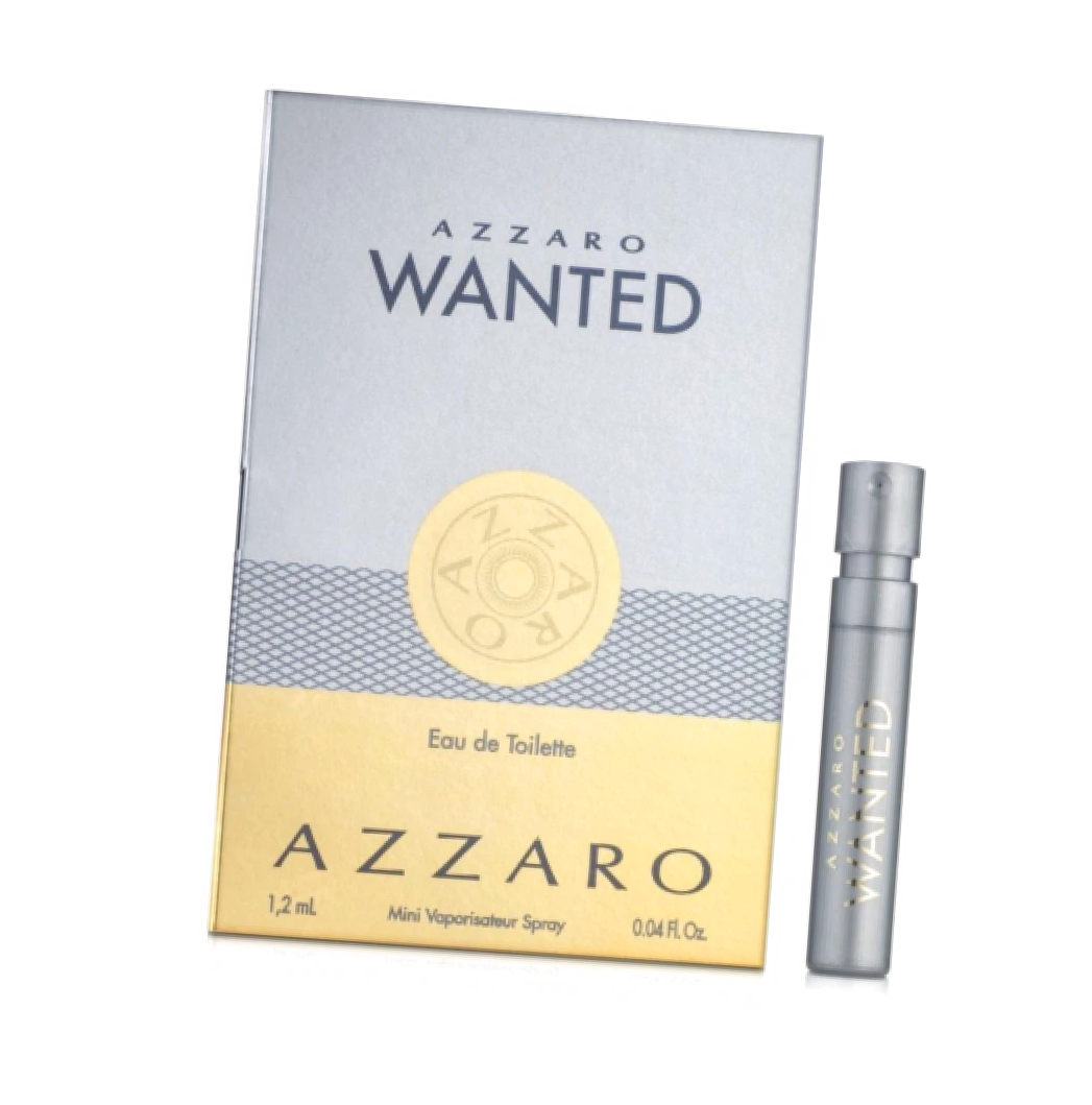 Мужской аромат Аззаро Вантед 1.2 мл сэмпл / Azzaro Wanted туалетная вода миниатюра