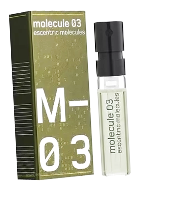 Сэмпл туалетной воды Escentric Molecules Molecule 03 2 мл / Молекула 03 унисекс