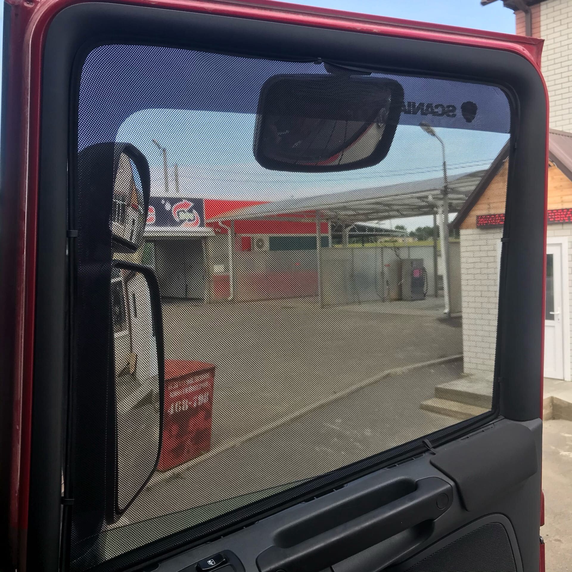 Шторка Сетка scania G, P, R(4,5 серия)