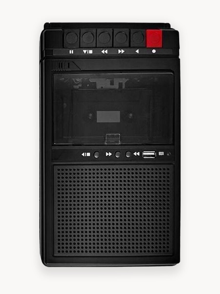 Магнитофон Zhenjiade, Bluetooth, кассетный проигрывать, диктофон, мощность 850 мВт