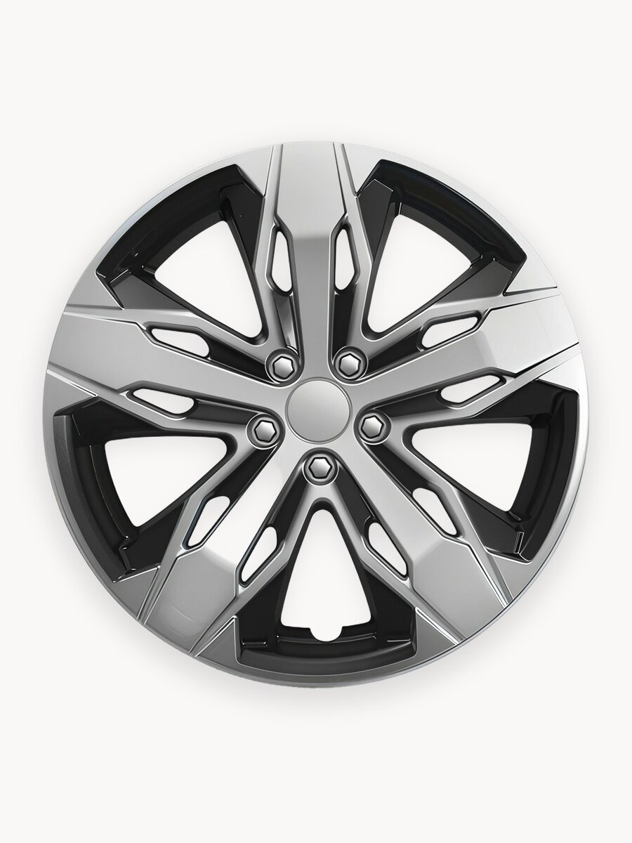 Колпаки на колеса (комплект из 4 шт.) Pizhon (трафарет №4) 15"