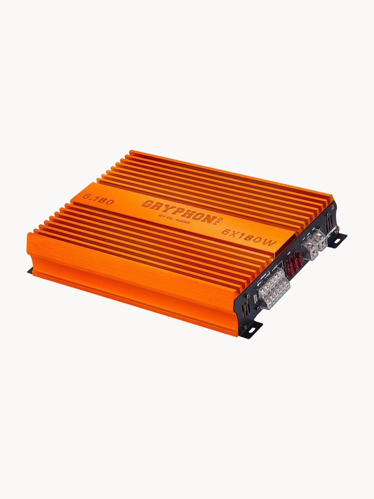 Автомобильный усилитель звука DL Audio Gryphon Pro 6.180 оранжевый