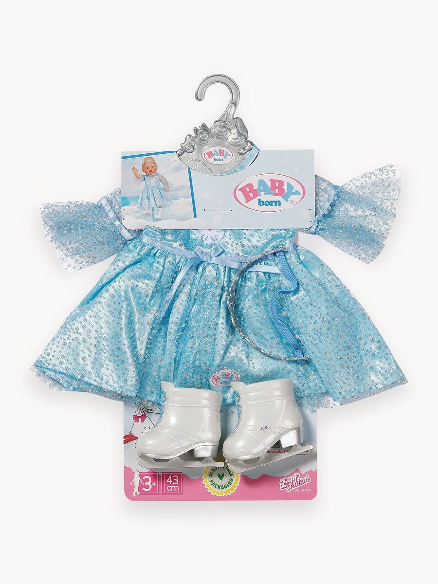 Беби борн. Набор одежды Холодное сердце 43 см, вешалка. BABY born