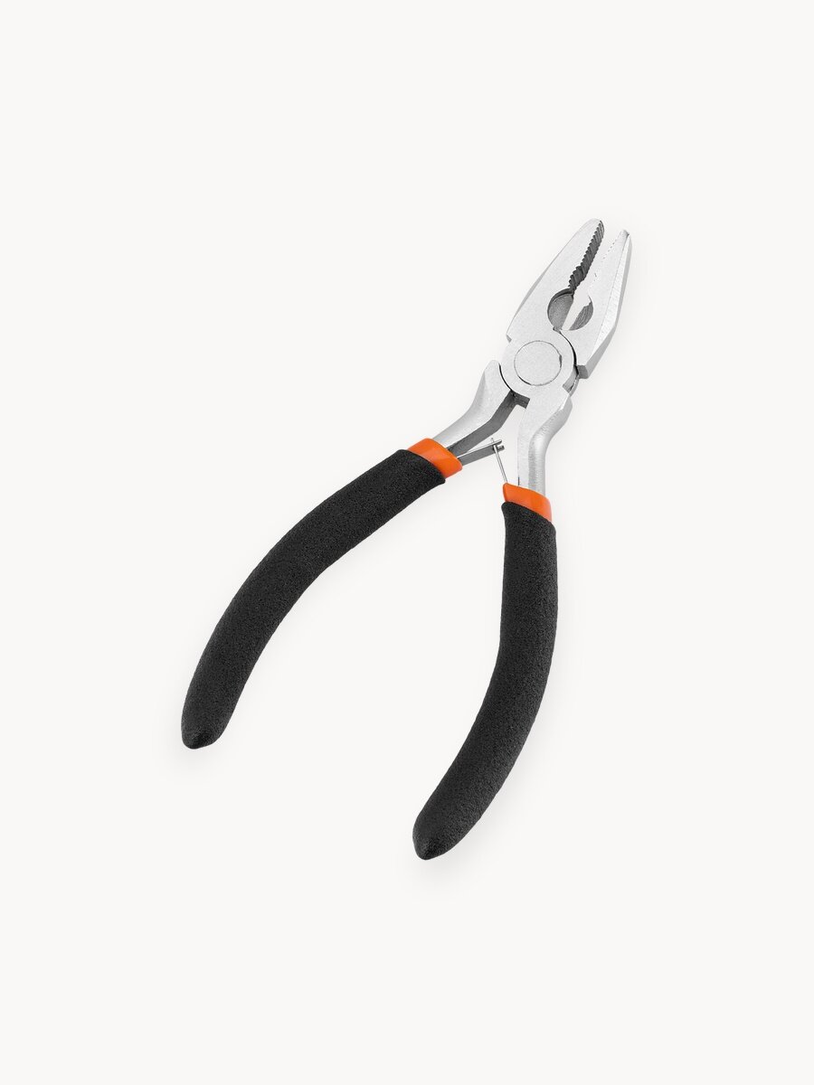 Плоскогубцы Sparta Mini 130 мм, никелированные, авторазжим 17826