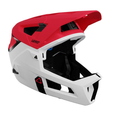 Велошлем Leatt MTB Enduro 4.0 Helmet (Red/White, S, 2026 (1026055230))
