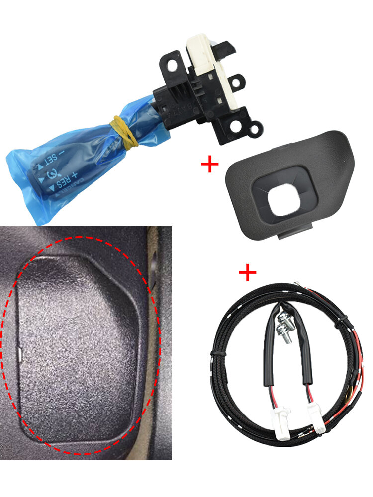 Переключатель круиз-контроля 84632-34011 84632-34017 для Toyota Vios Vitz Крышка рулевого колеса 45186-0D110 45186-0D050