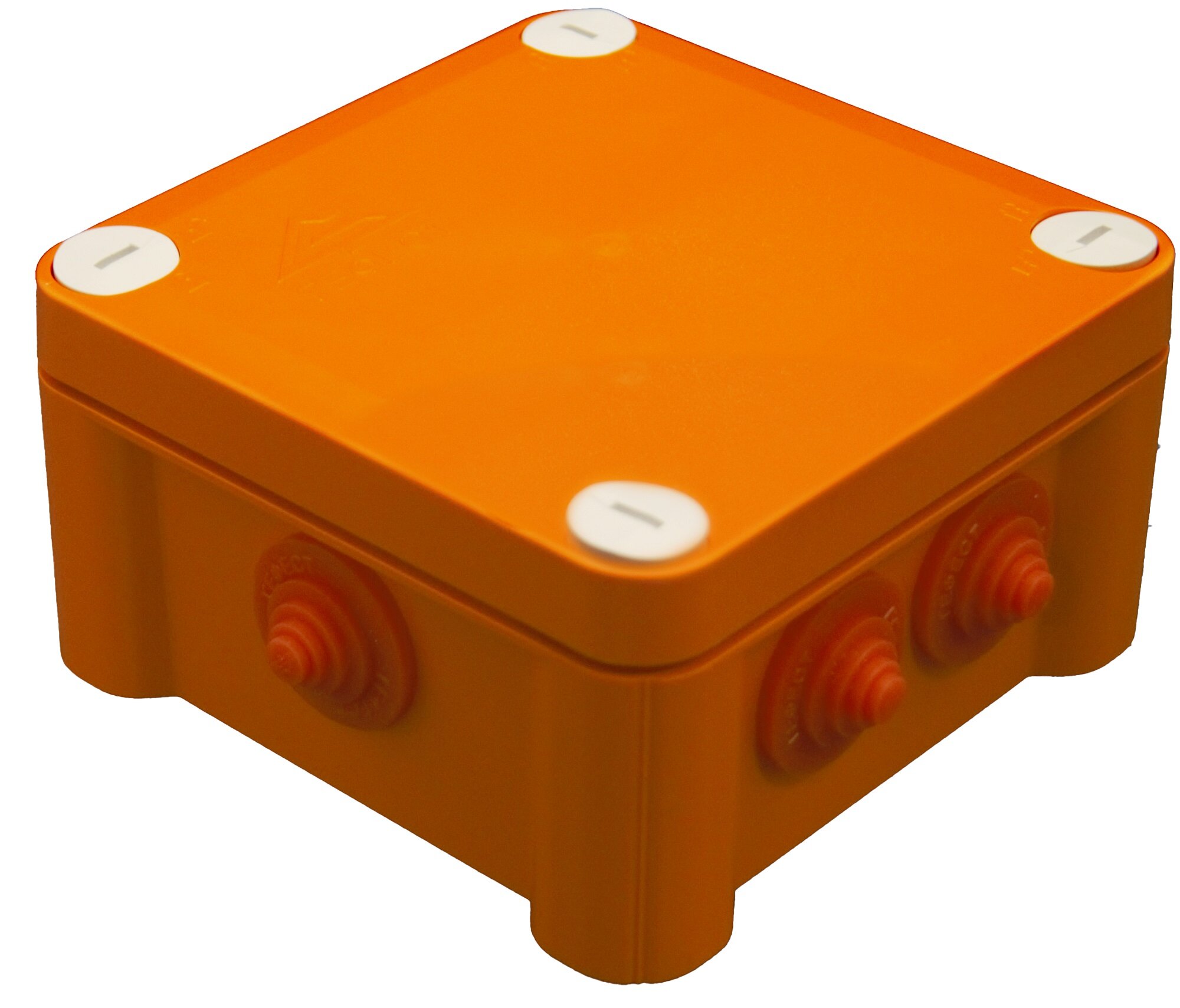 Коробка для монтажа Гефест огнестойкая, квадратная, пластик, IP55