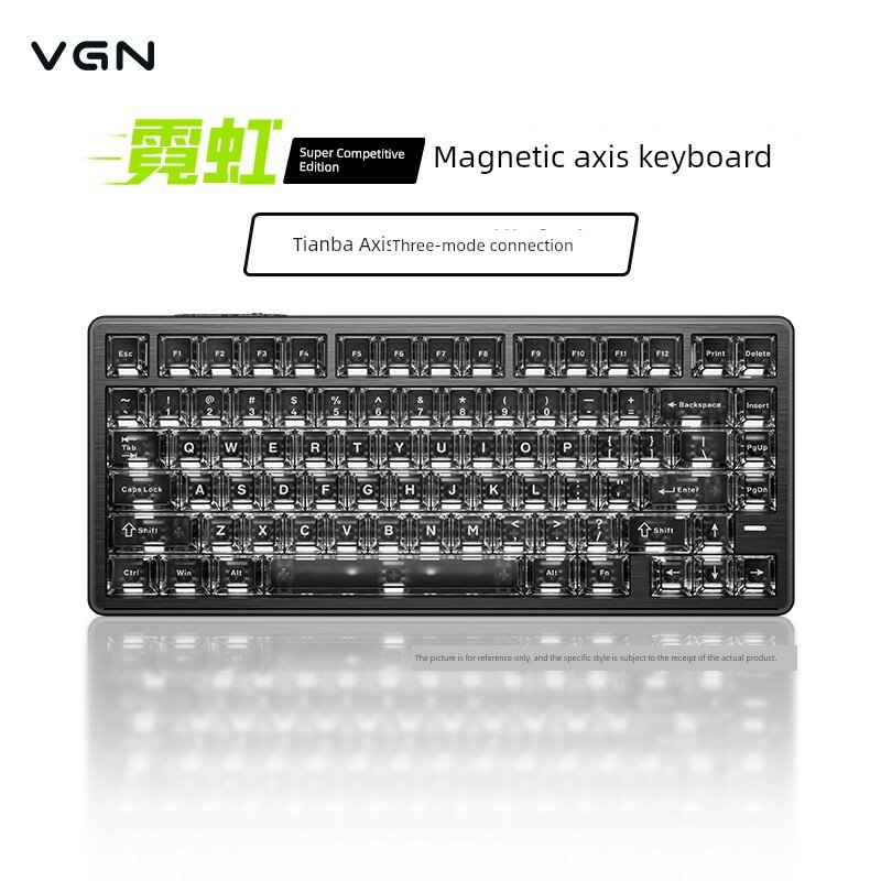 Механическая клавиатура VGN Neon Ultra Gaming Edition с магнитными переключателями, 75% форм-фактор, для киберспорта, с