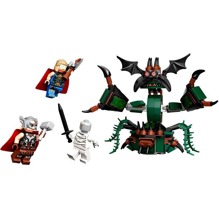 Конструктор унисекс LEGO Marvel Атака на Асгард 76207 5762456, 159 деталей