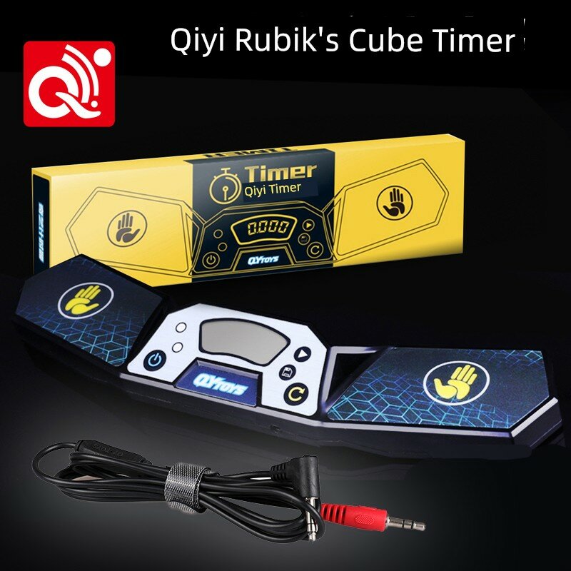 Таймер для скоростного стекинга Qiyi Magic Cube с секундомером для соревнований, точное измерение времени, возможность