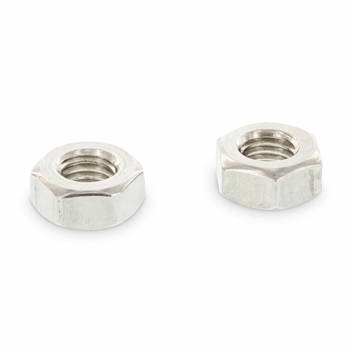 Гайка нержавеющая сталь, М10, DIN 934, А4, шестигранная, 50 шт