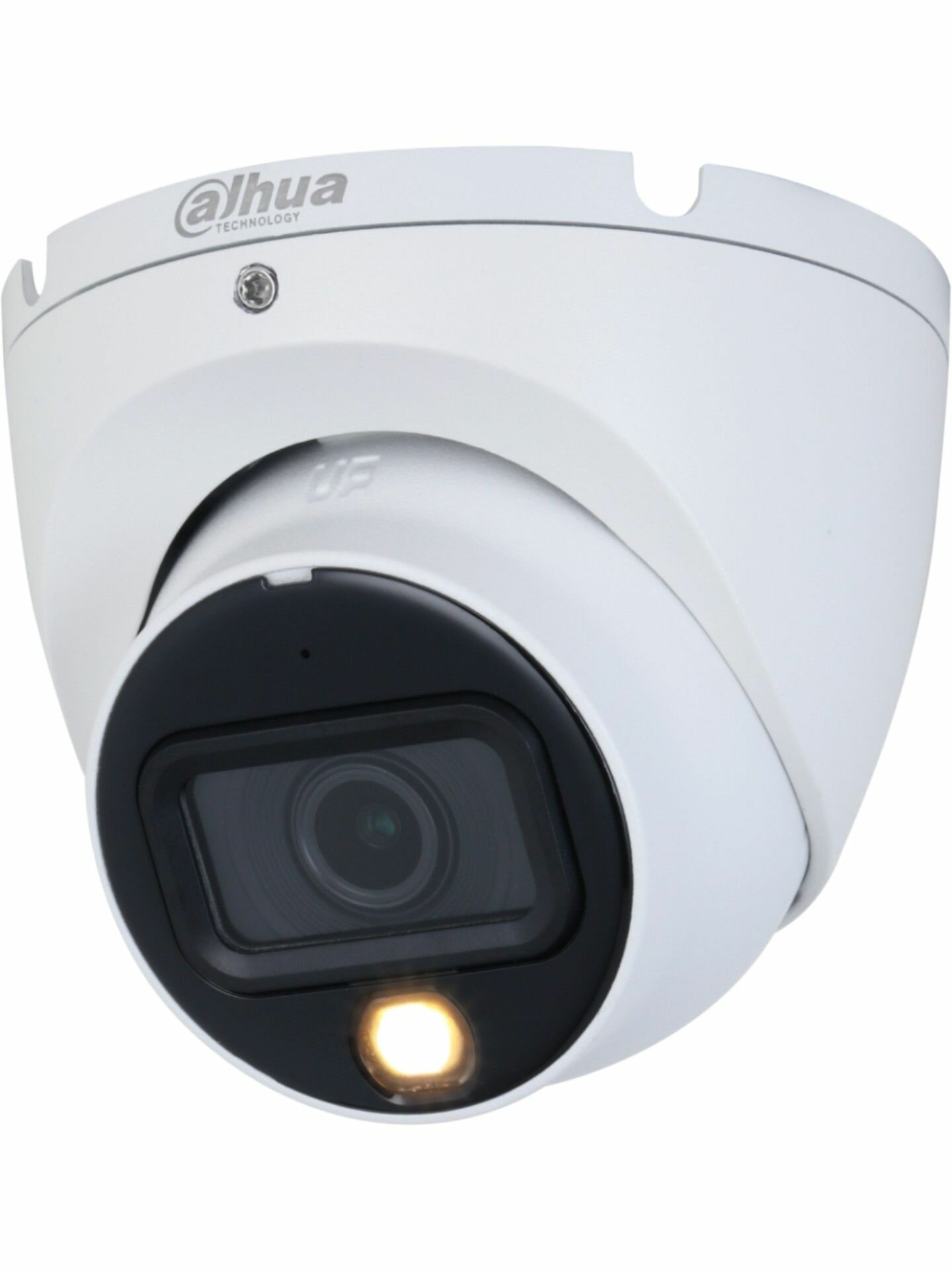 Dahua DH-HAC-HDW1200TLMP-IL-A-0360B-S6 2мп 3,6 мм камера видеонаблюдения HDCVI уличная, аналоговая купольная видеокамера с ИК и LED-подсветкой