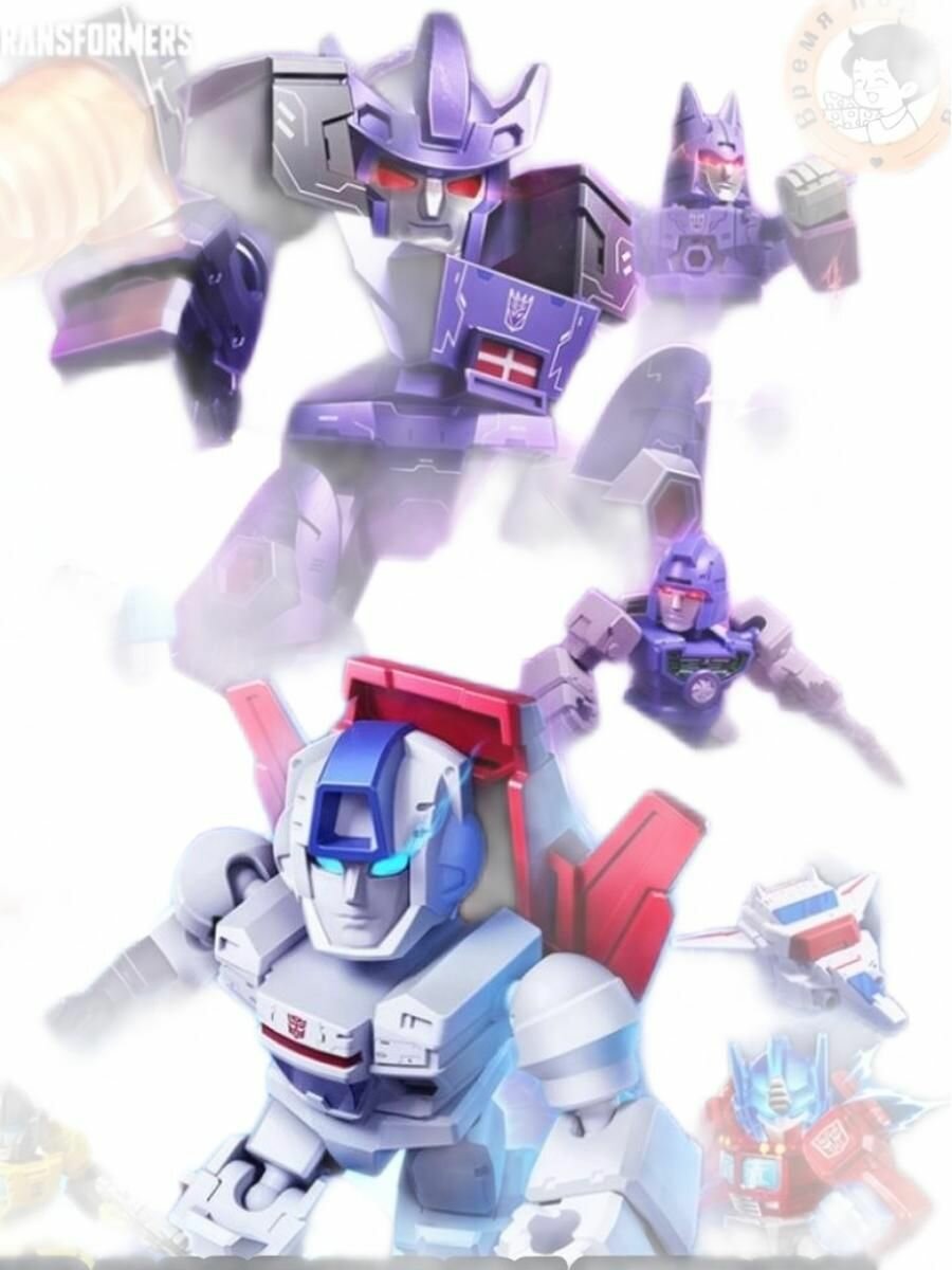 Фигурки-трансформеры Blokees Transformers Defender Version 5, коллекционные игрушки, набор-сюрприз 12+4, 7 см