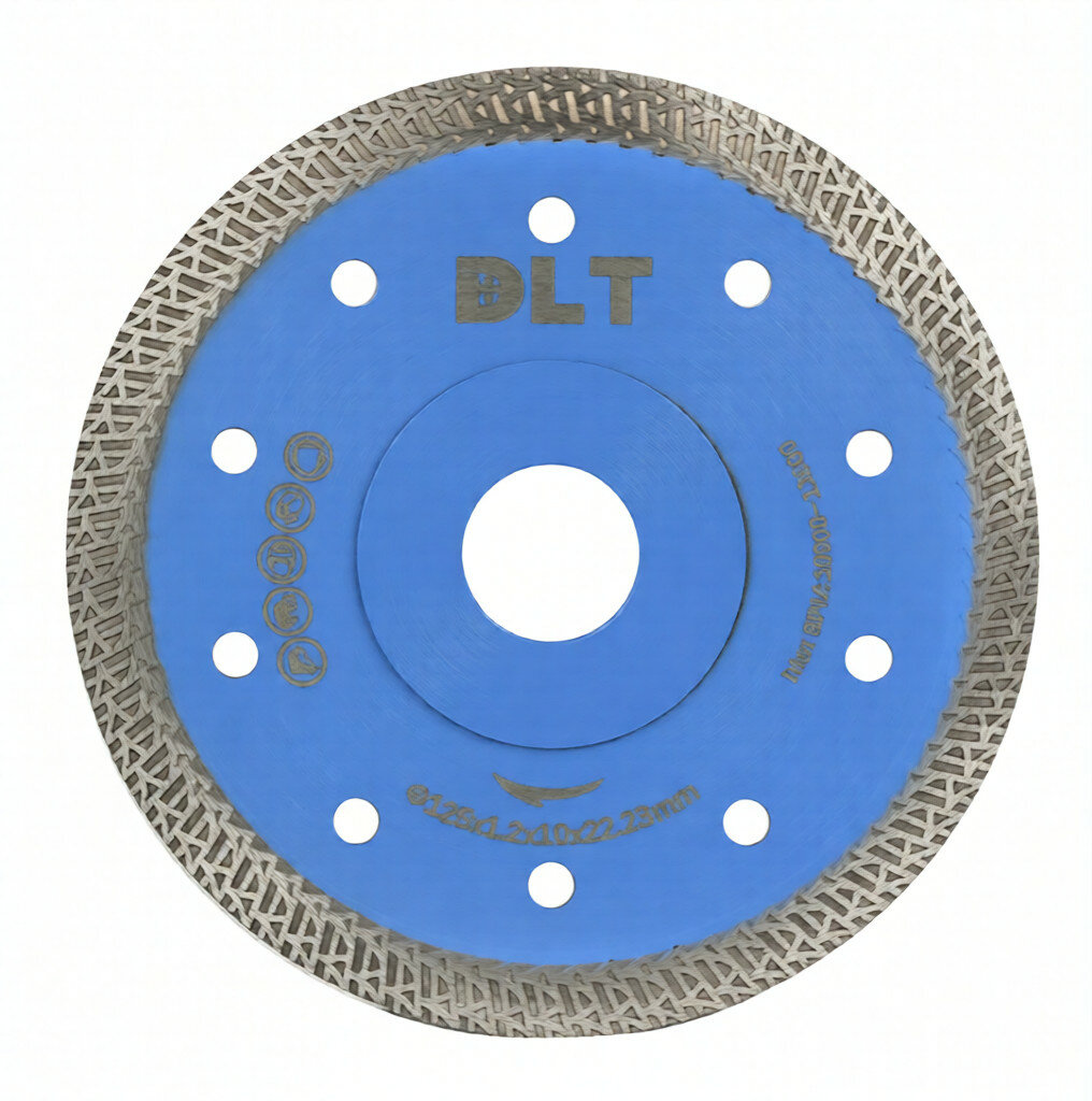 Диск алмазный DLT №6 Turbo-Y, 125мм, посадочный Ø 22,23мм, толщина 1,2мм, арт.1290