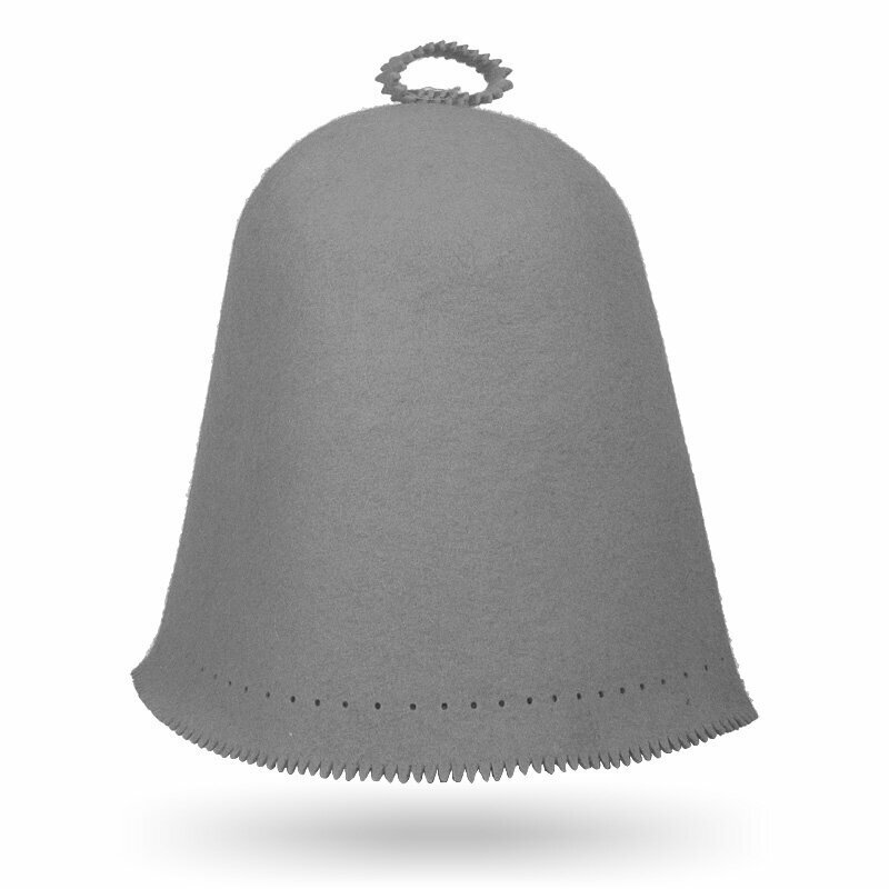 Шапка для бани Серая Scandinavian
