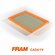 Фильтр воздушный Fram CA4924 (B, L, H - 168/228/34мм.) для Honda Civic V, Nissan...