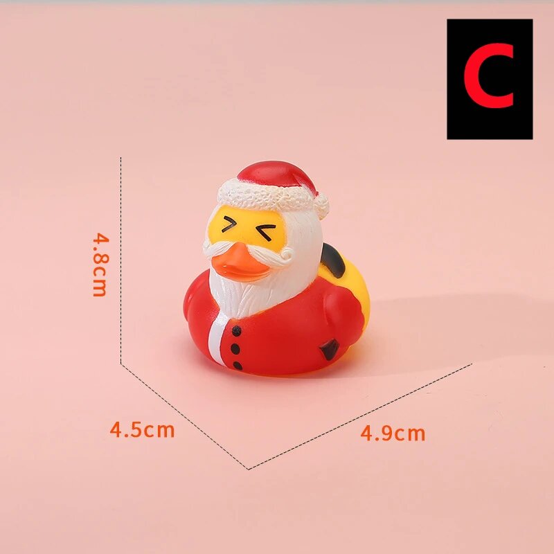 Детские резиновые утки Красный, C-1PC