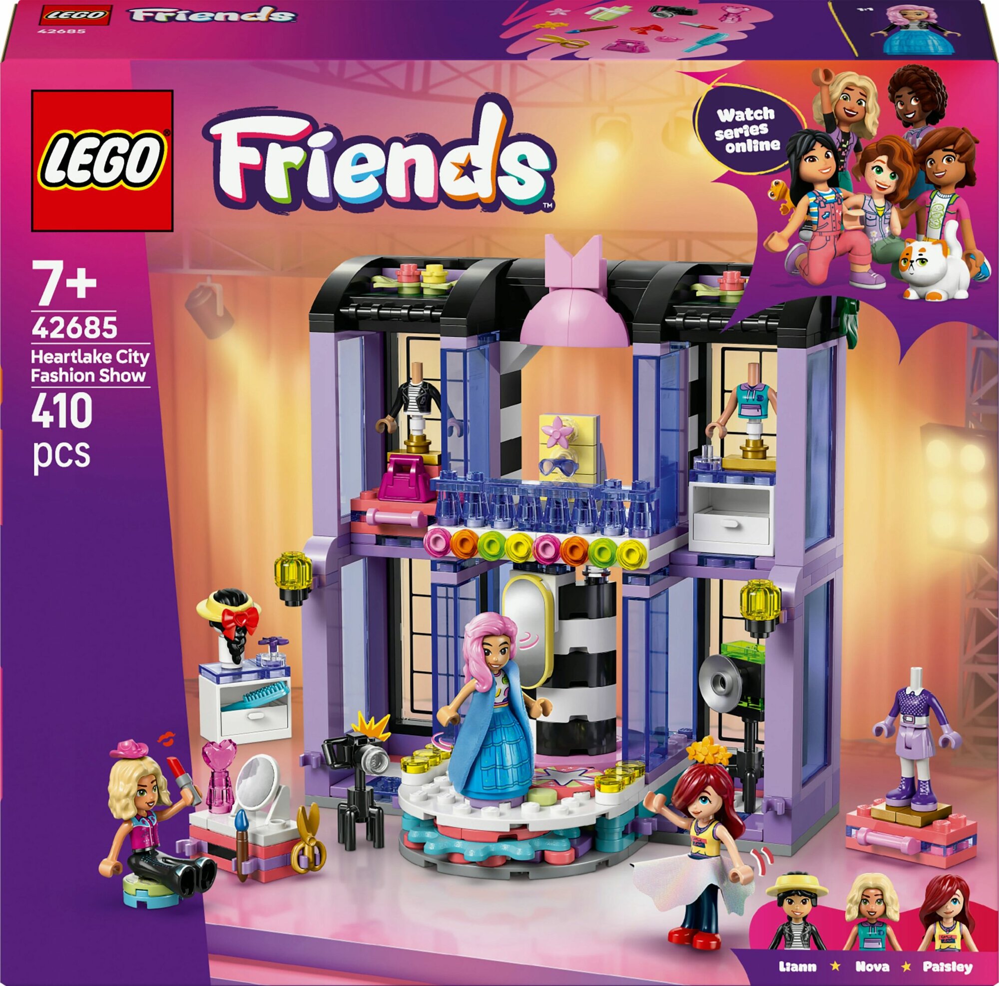 Конструктор LEGO FRIENDS - Модный показ в Хартлейк-Сити, 410 эл. - Лего друзья 42685