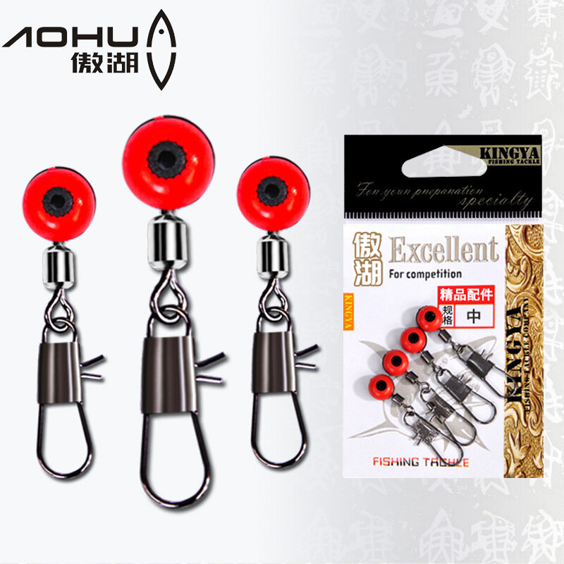 Aohu рыболовные снасти морской столб космический Боб из нержавеющей стали Морская рыбалка живот поплавок разъем