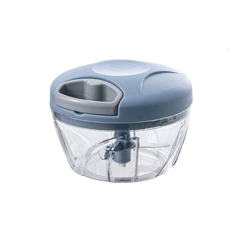 Чесноко-давилка и мясорубка, Синий - Среднего размера