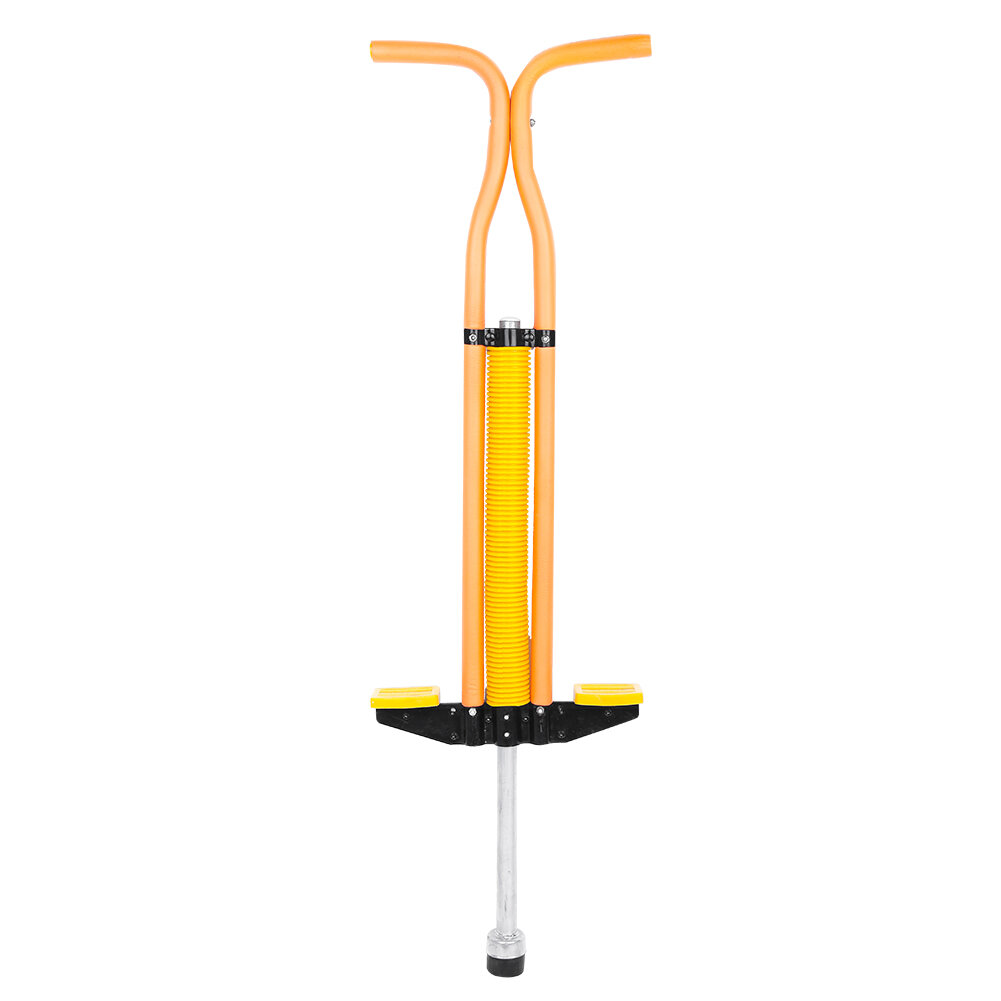 Pogo Stick оттпень прыжок палка для детей здорового упражнения подарка (оранжевый)