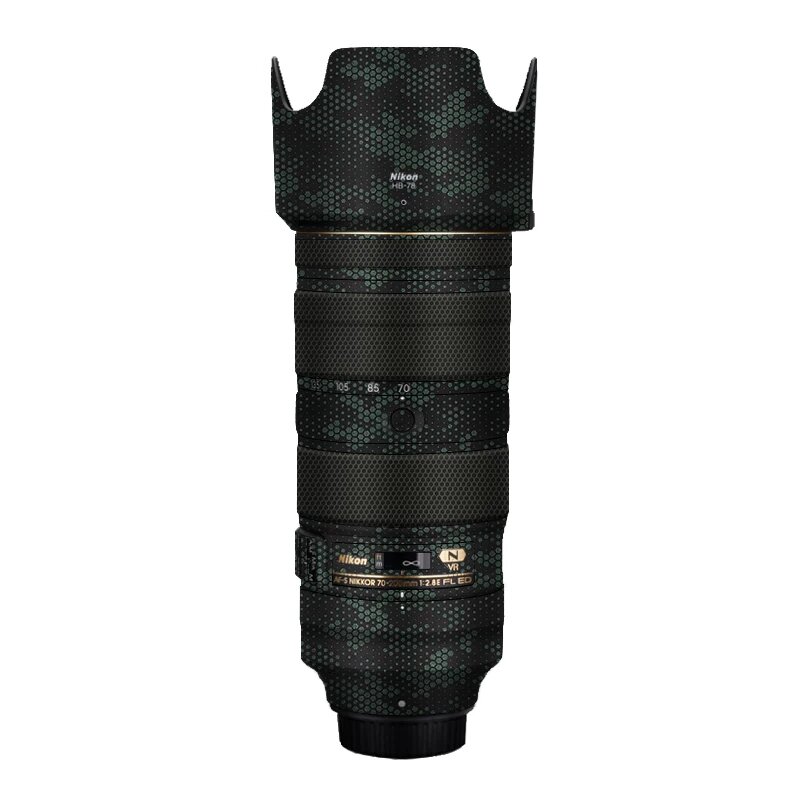 Nikon AF-S 70-200mm f/2.8E Объектив Третье поколение Гусеница зеленый