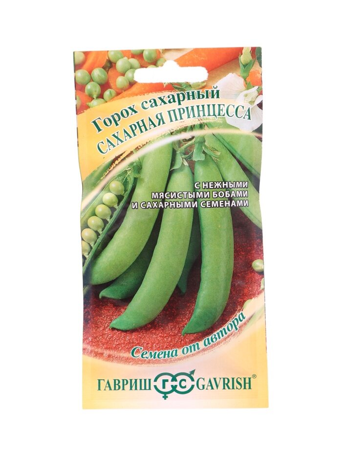 Семена Горох овощной Сахарная принцесса 10 г автор. 10965094