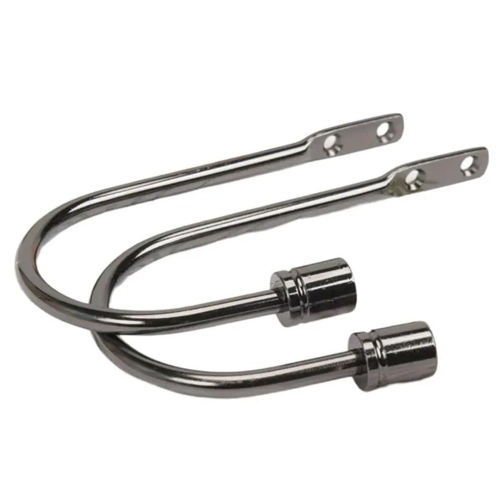 Элегантные металлические фиксаторы для штор, 2 шт, настенные подхваты оконной драпировки, крючки с винтами, декор домашнего офиса