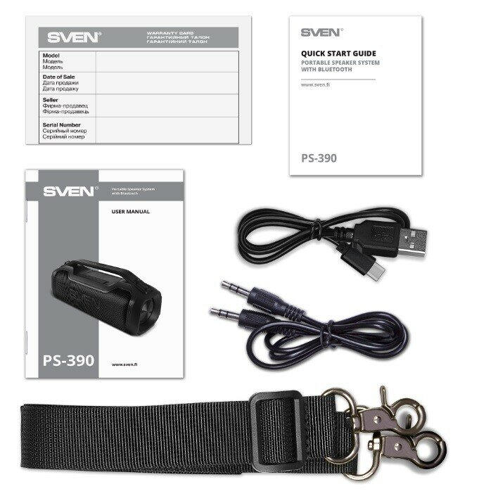 Портативная акустика Sven PS-390