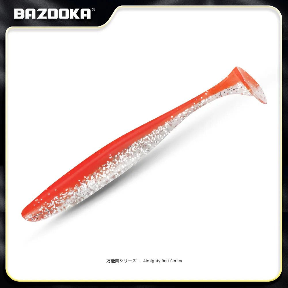 Bazooka Большой джиг-червь силиконовый 5pcs 130mm 9g, ZZ-013