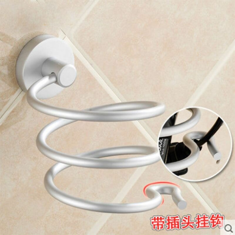 Бесплатная пробка электрическая полка для фена настенная стойка для ванной комнаты стойка для ванной комнаты хранения