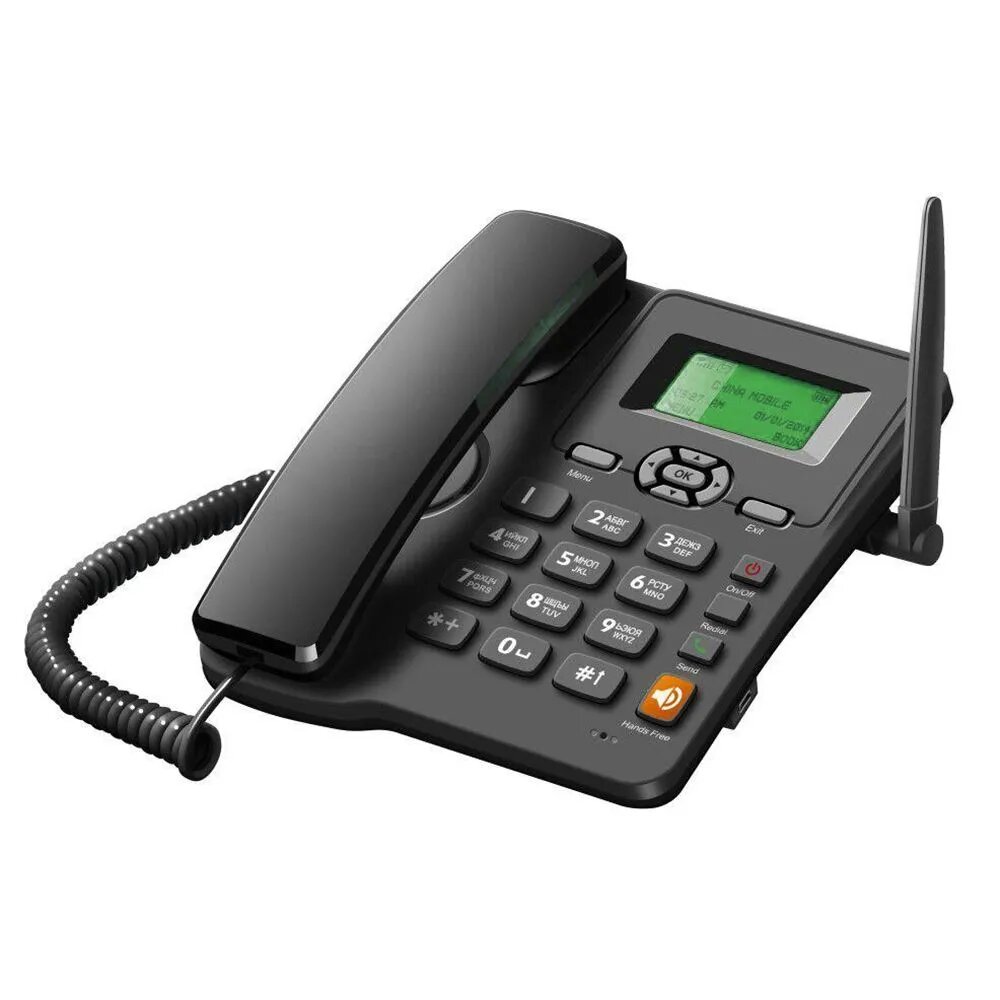 Проводной телефон для дома или офиса, Bisofice, ETS-6588 GSM, Goolrc