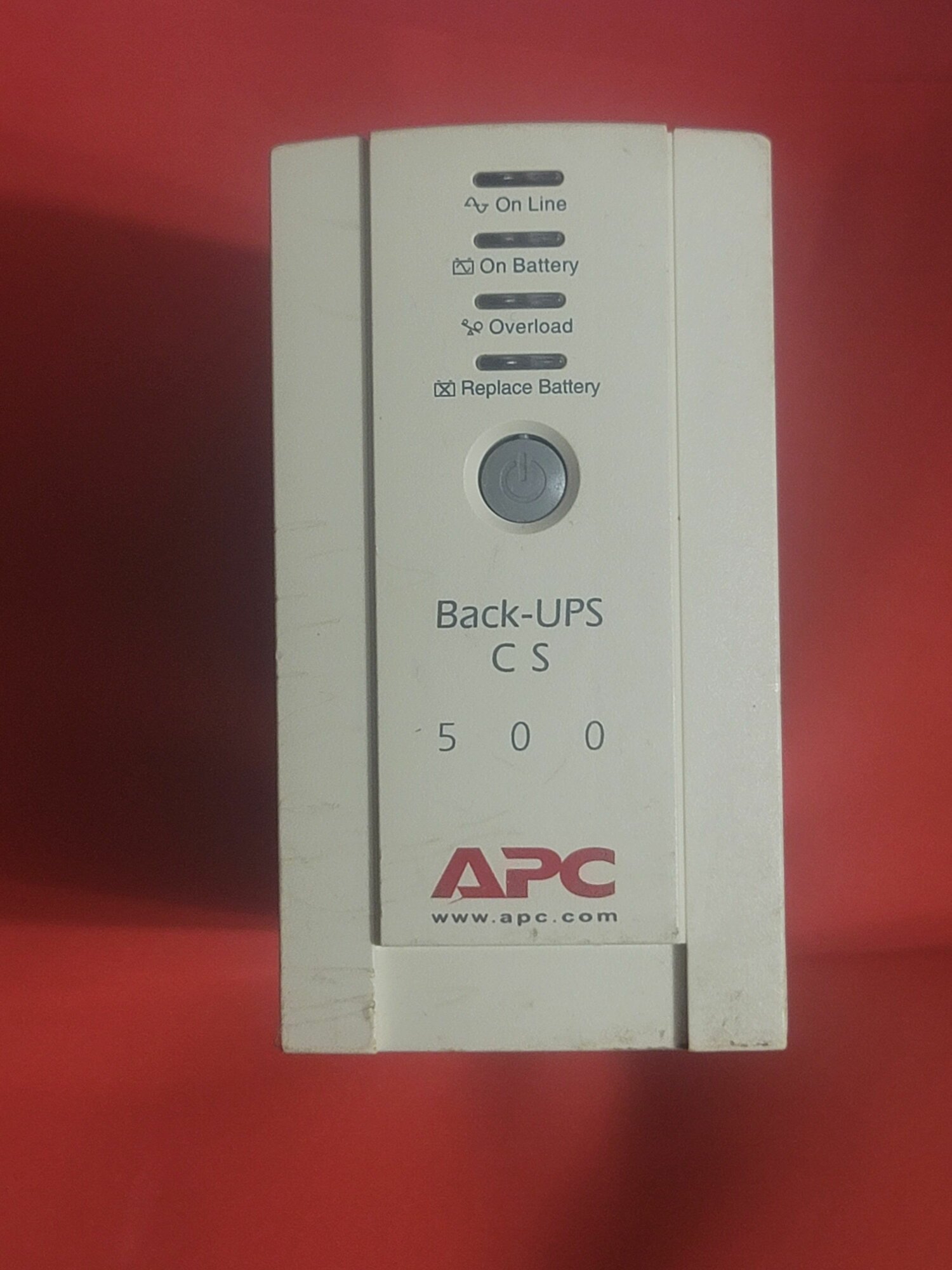 ИБП без аккумулятора APC Back-UPS CS 500 Неновый