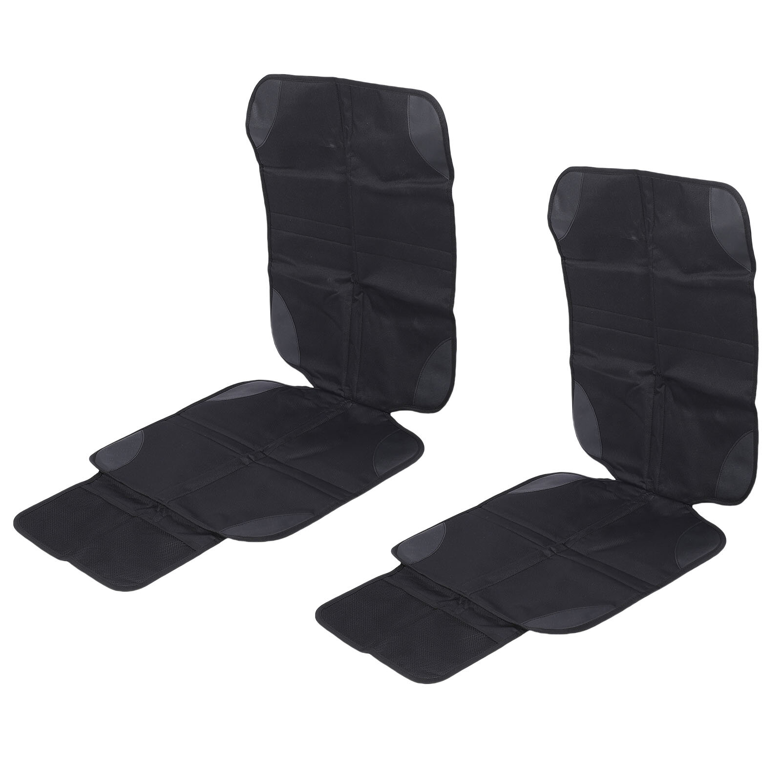 2ШТ Протектор Автокресла 600D Ткань Оксфорд Нескользящий Узор Чехол Для Детского Автокресла с Сетчатым Карманом