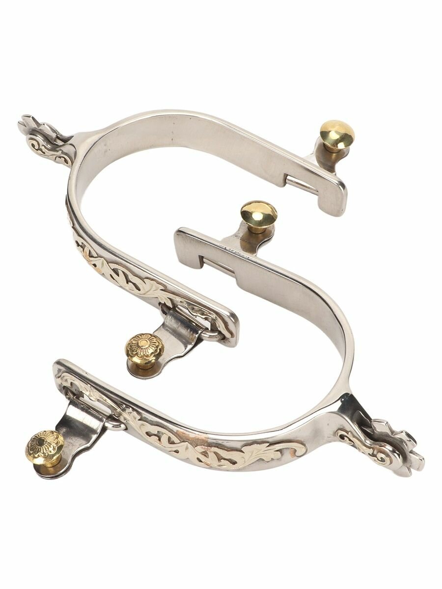 Лошадиные шпоры из нержавеющей стали для мужчин и женщин, ковбойские сапоги в стиле вестерн, 1 пара конных шпор с вращающимся механизмом и регулируемыми стременами