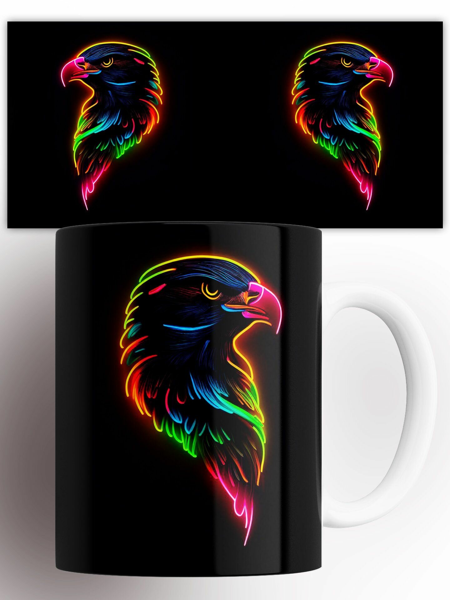 Кружка Орел неон 330 мл