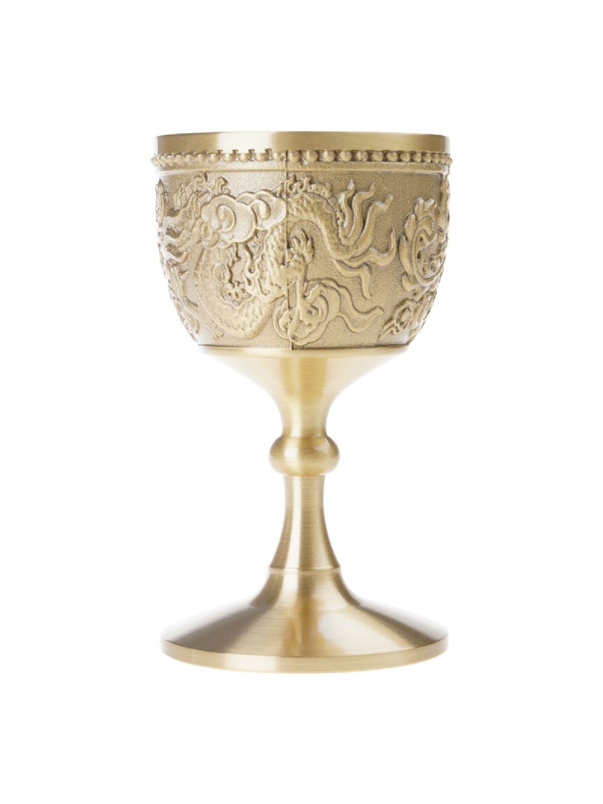 Маленький Бокал ручной работы Бытовой Медный Бокал для вина Посуда для напитков Стаканчики