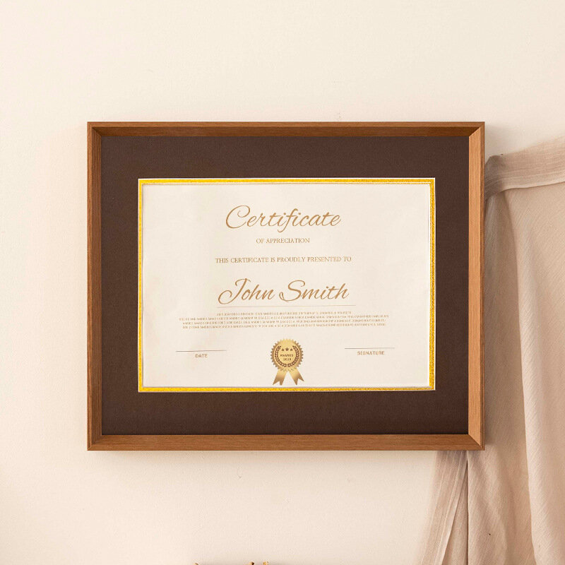 Рамка для диплома формата А4, рамка для почетной грамоты, настенная рамка для фотографий, рамка для награды выпускнику, акриловая фоторамка 20inch